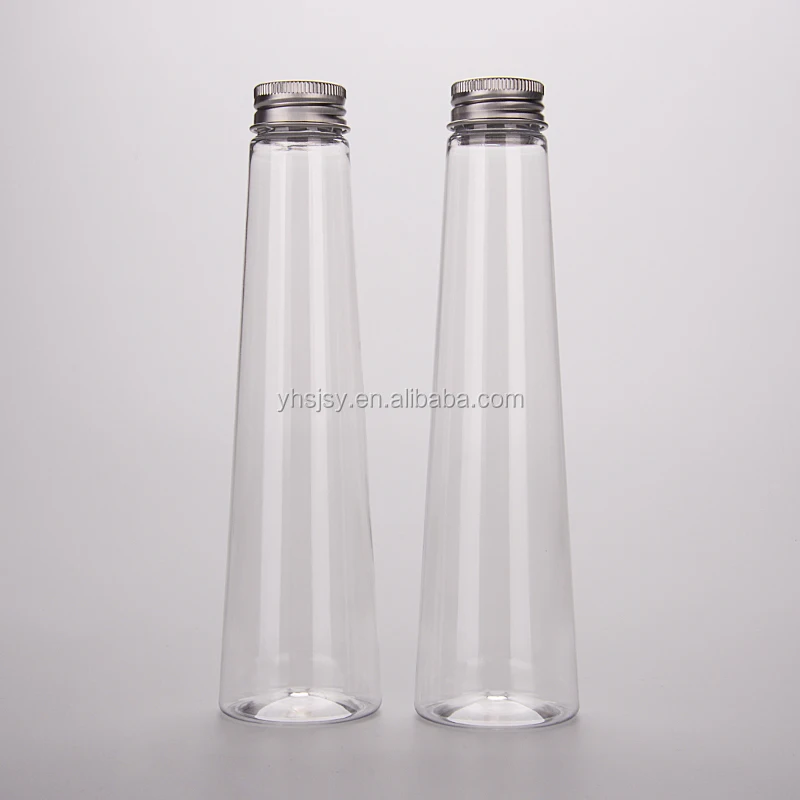 200ml PET Cone Shaped Bottle - Ideal for Juice & Cosmetics