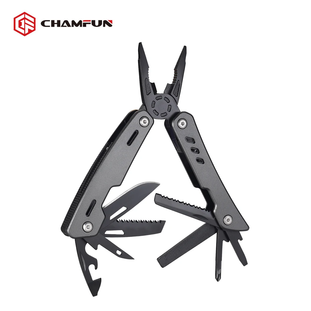 Multi-functional Black Stainless Steel Combination Multipurpose Tool ...