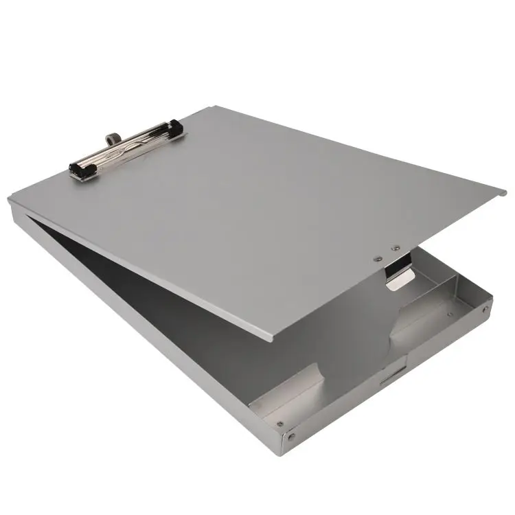 Metal Clipboard with Storage - High Capacity & Security