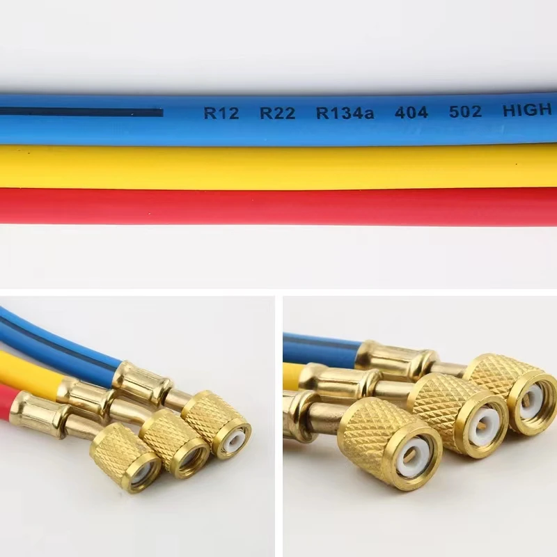 R134a R410a R404a R32 Refrigerant Connecting Tube Fluorinated Hoses Air ...