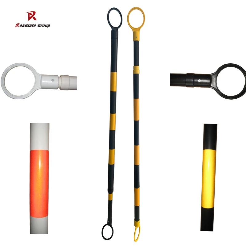 Safety Retractable Traffic Cone Connecting Rod - Secure & Durable