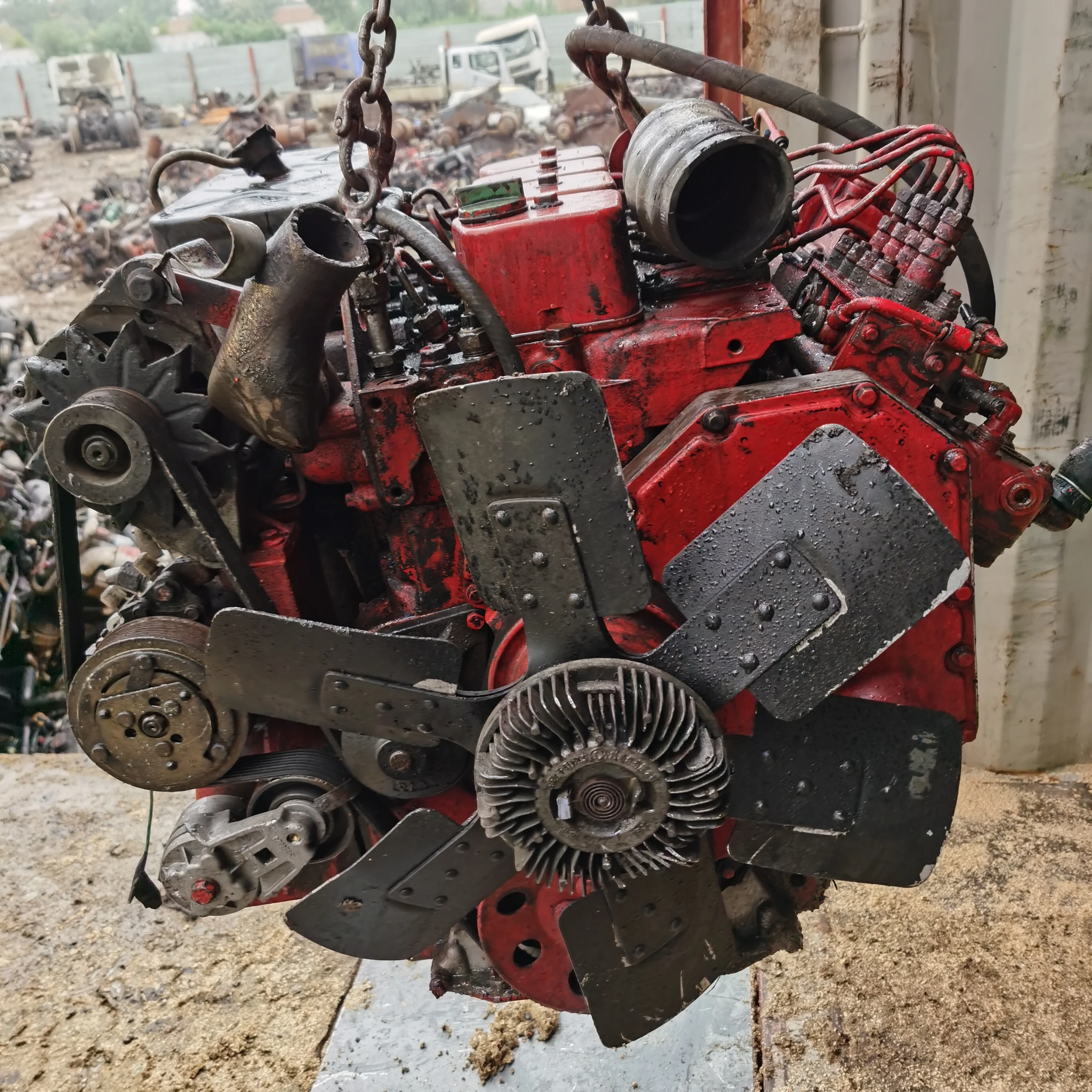 Used 3.9L Cummins 4BT Engine for Sale - Reliable Diesel Motor in Good ...