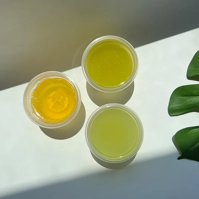 Cup Packed Transparent Jelly Collagen Handmade Bar Soap Amino Acid ...