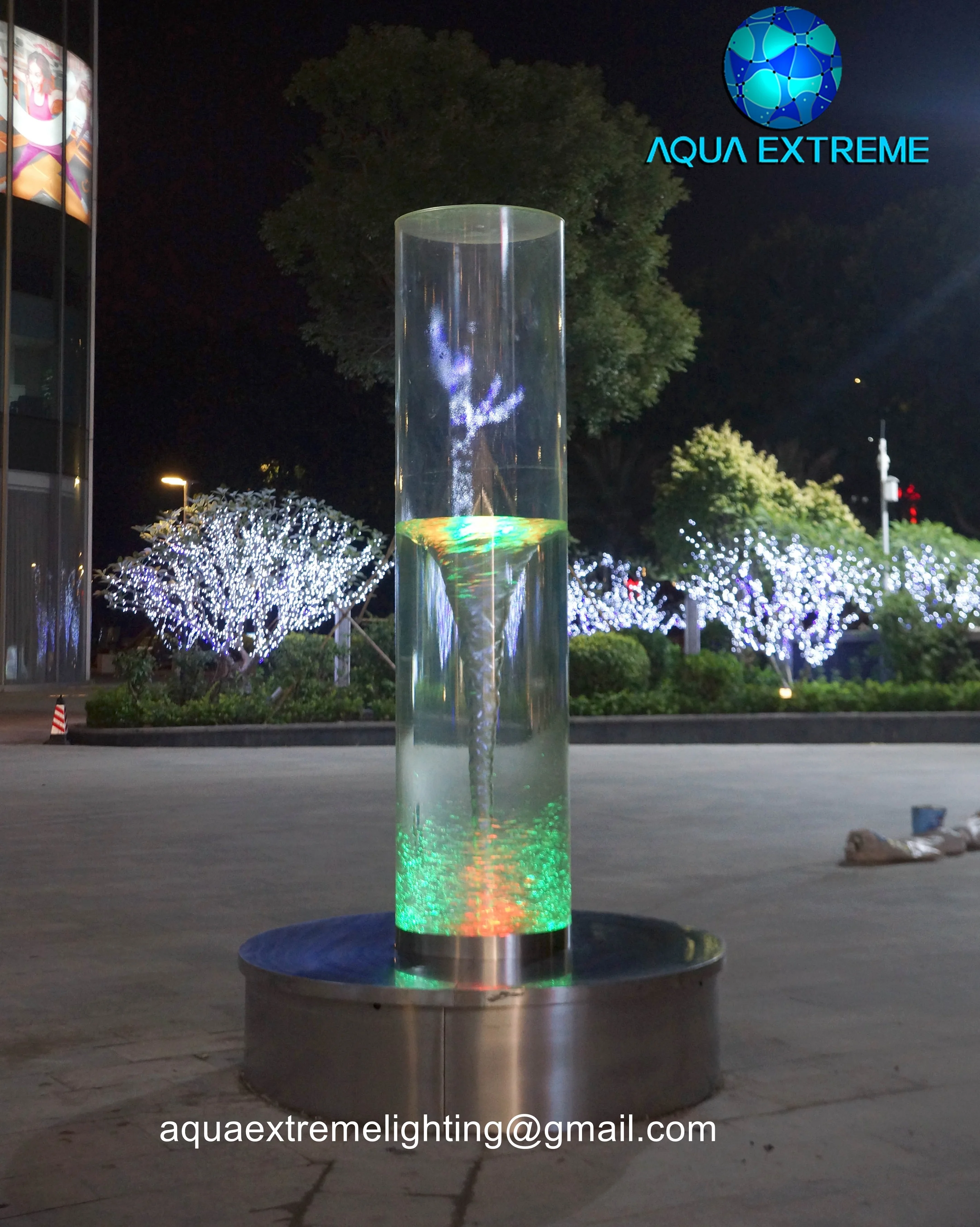 2020 New Vortex Tornado Fountain - Outdoor LED Water Feature