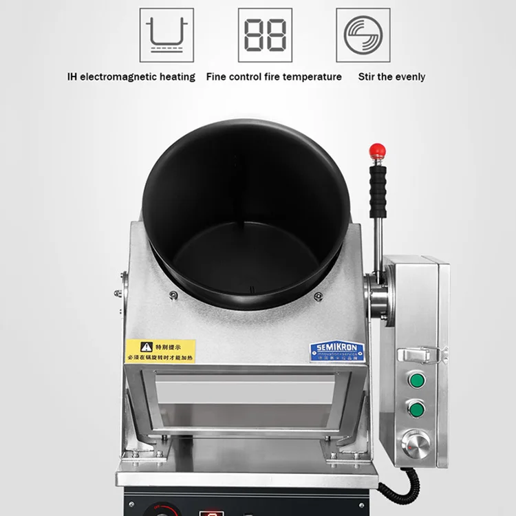 Commercial Automatic Smart Stir Cooker Robot 5000w Intelligent ...