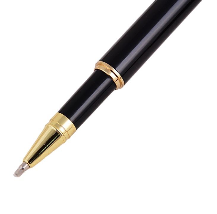 Bank Table Metal Black Pen Funnel Set - Desk Pen Organizer