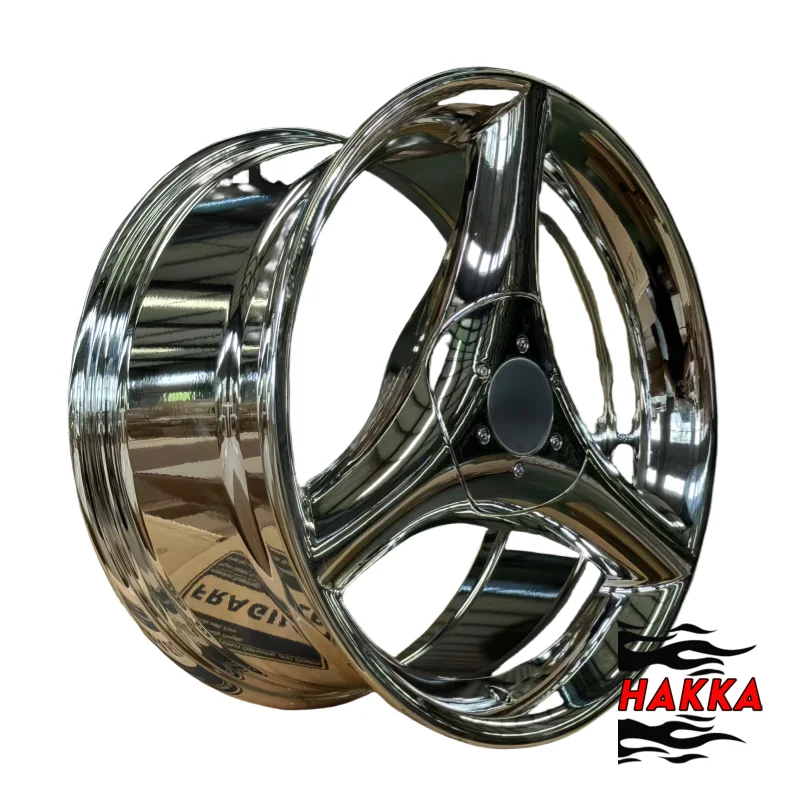 Chrome Car Wheels 17 Inch 8.0J 5X100 5X114.3 ET 30 CB 73.1 Rims