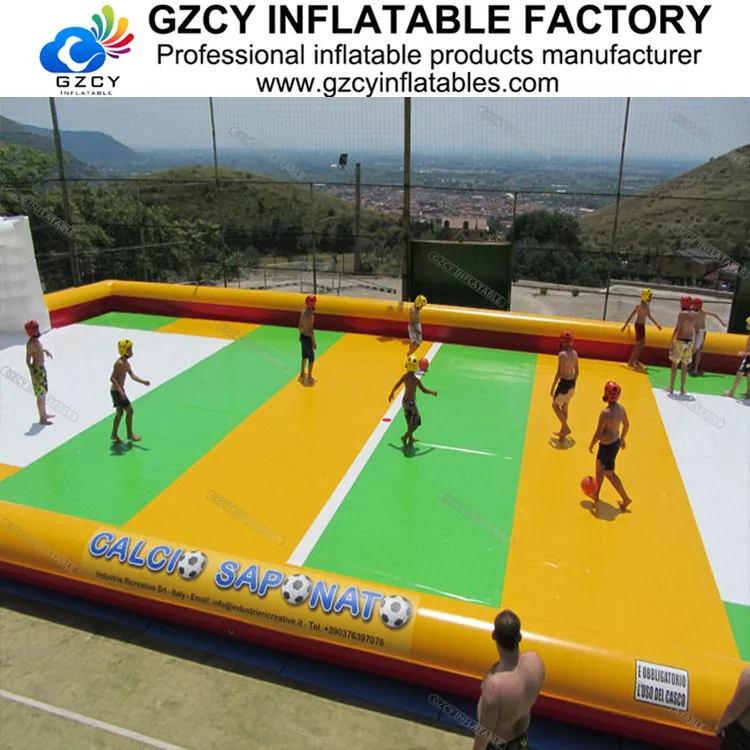 High Quality Inflatable Water Soccer Field - Customized
