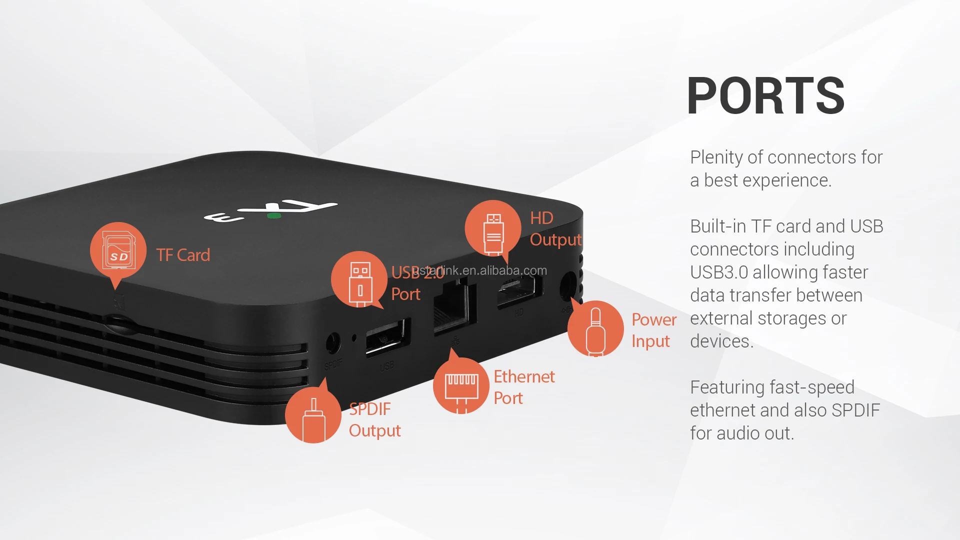 Amlogic S905x3 64-bit Quad Core Cpu 4gram 32rom Wifi 8k 4k Ott Iptv Box ...
