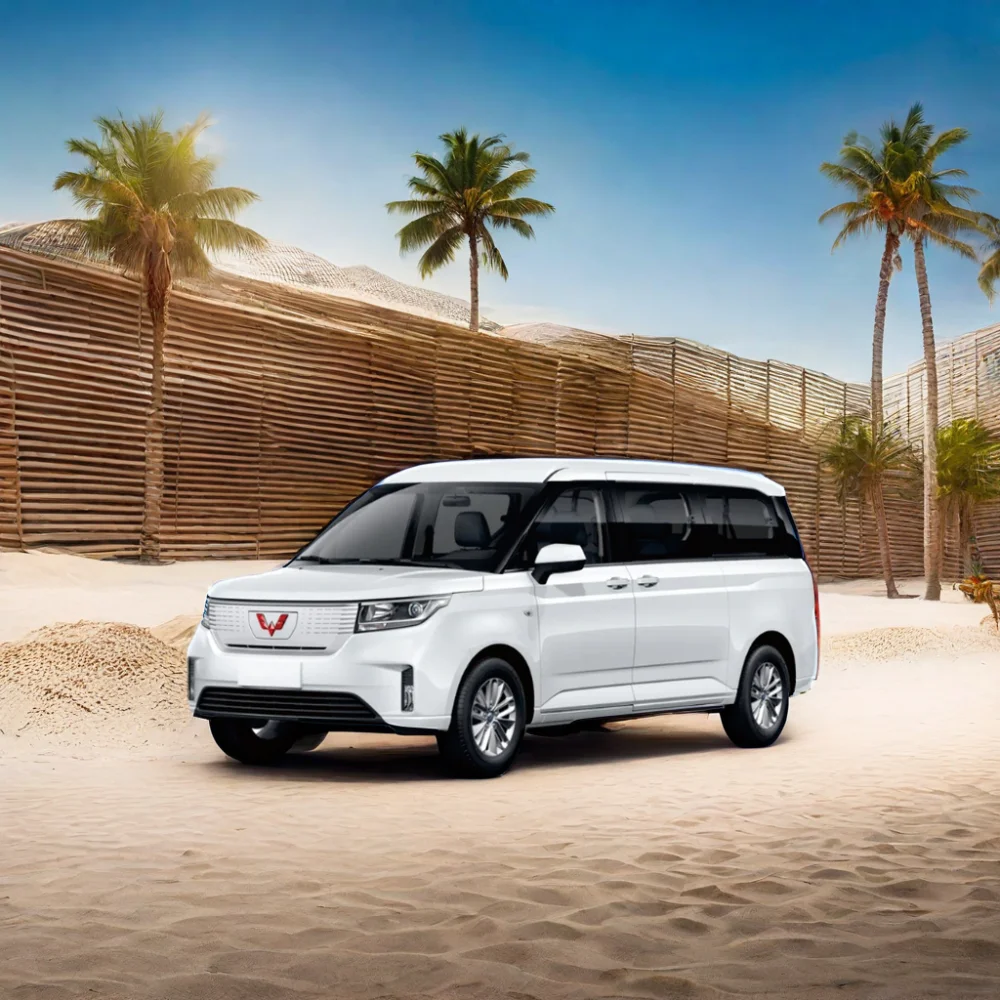 New Wuling Journey Ev 23 Model 9-seater Commercial Bus Luxury Electric 360km Range Leather Seats ...