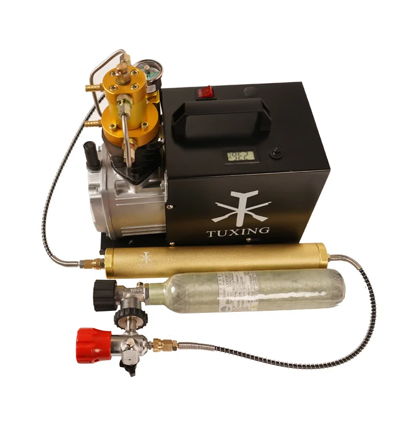 Tuxing 4500psi 220v Pcp Paintball Rifle Electric Pump High Pressure Air ...