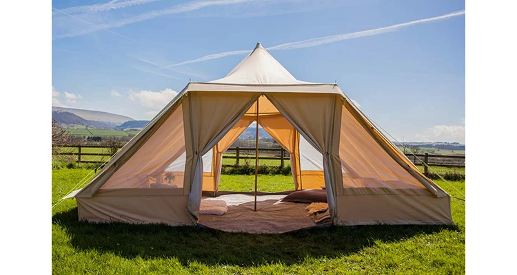 Glamping & Camping Luxury Waterproof Canvas Touareg Tent For Family ...