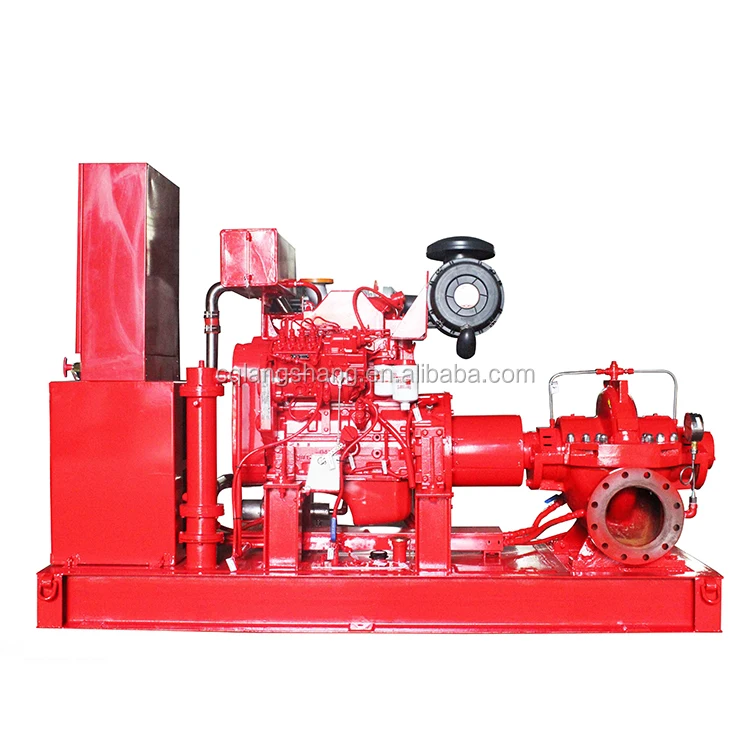 900kw Fire Fighting High Pressure Diesel Engine Water Pump Set Lsds12.3 ...