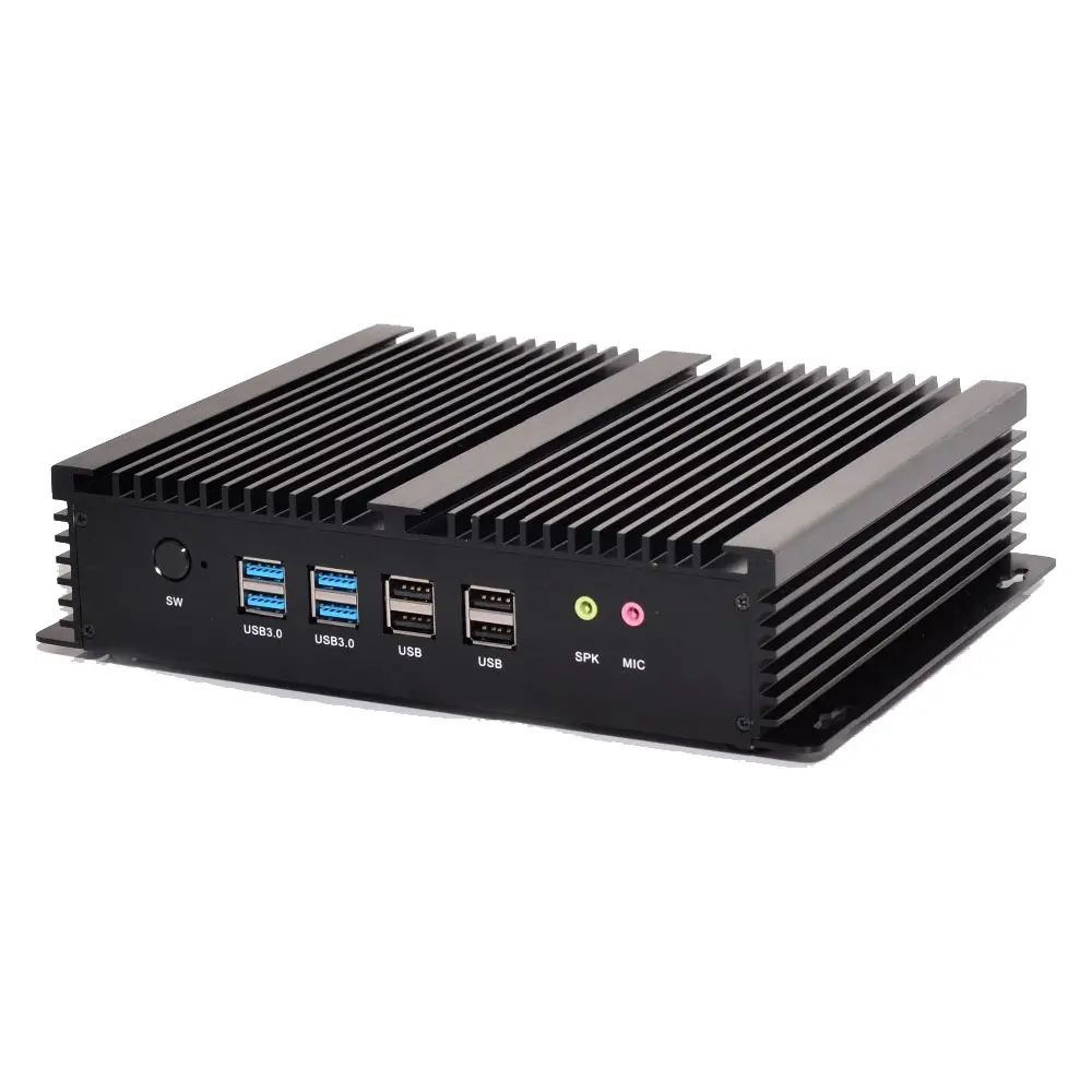 Fanless Industrial Mini Pc Win Xp/7/10 Intel Core I5 4200u 2955u Dual ...