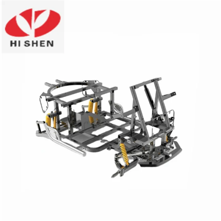 New Design 110-125cc Small Atv Complete Square Frame - Buy Atv Frame ...