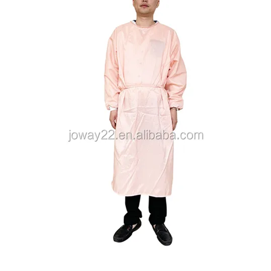 Anti-static Resistance Long Sleeves Waterproof Reusable Gown - Buy ...