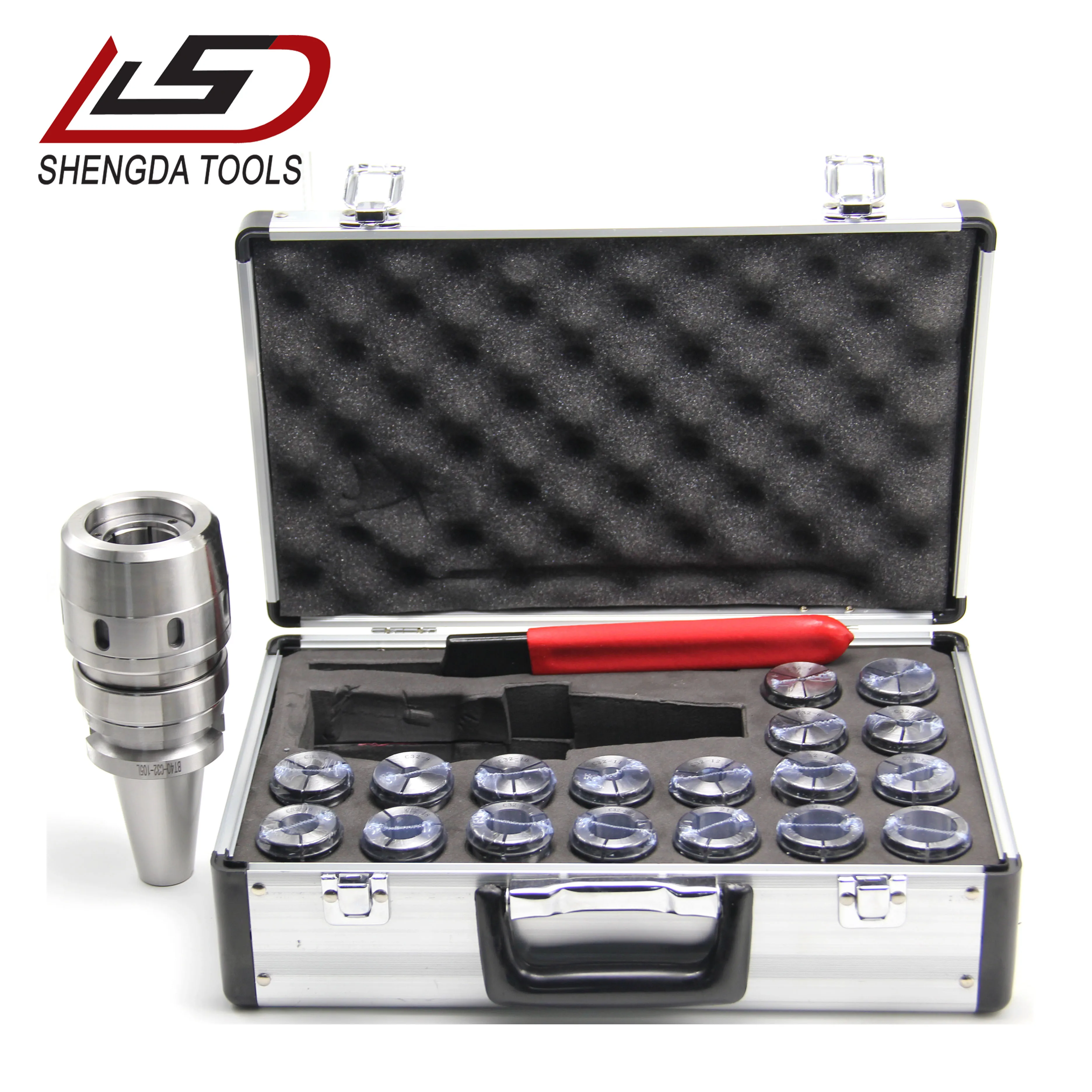 ที่มีคุณภาพสูง BT40-C32 105L Collet ชุดอาร์เบอร์สำหรับกัด CNC และแกะสลัก| Alibaba.com