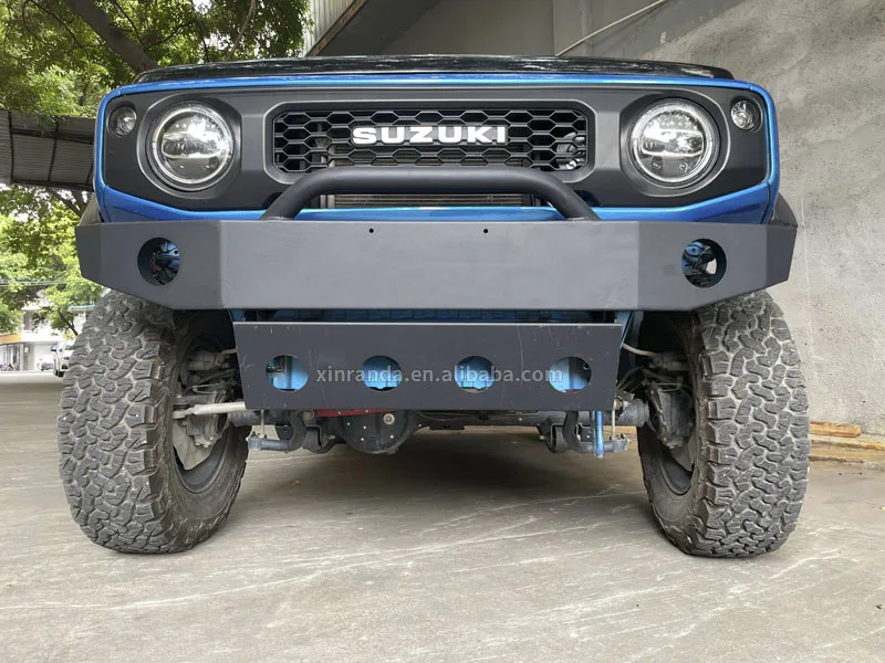Front Bumper for Suzuki Jimny JB74 JB64 2018- Gen4 Sierra JB74w JB64w Steel Aluminum Alloy ...