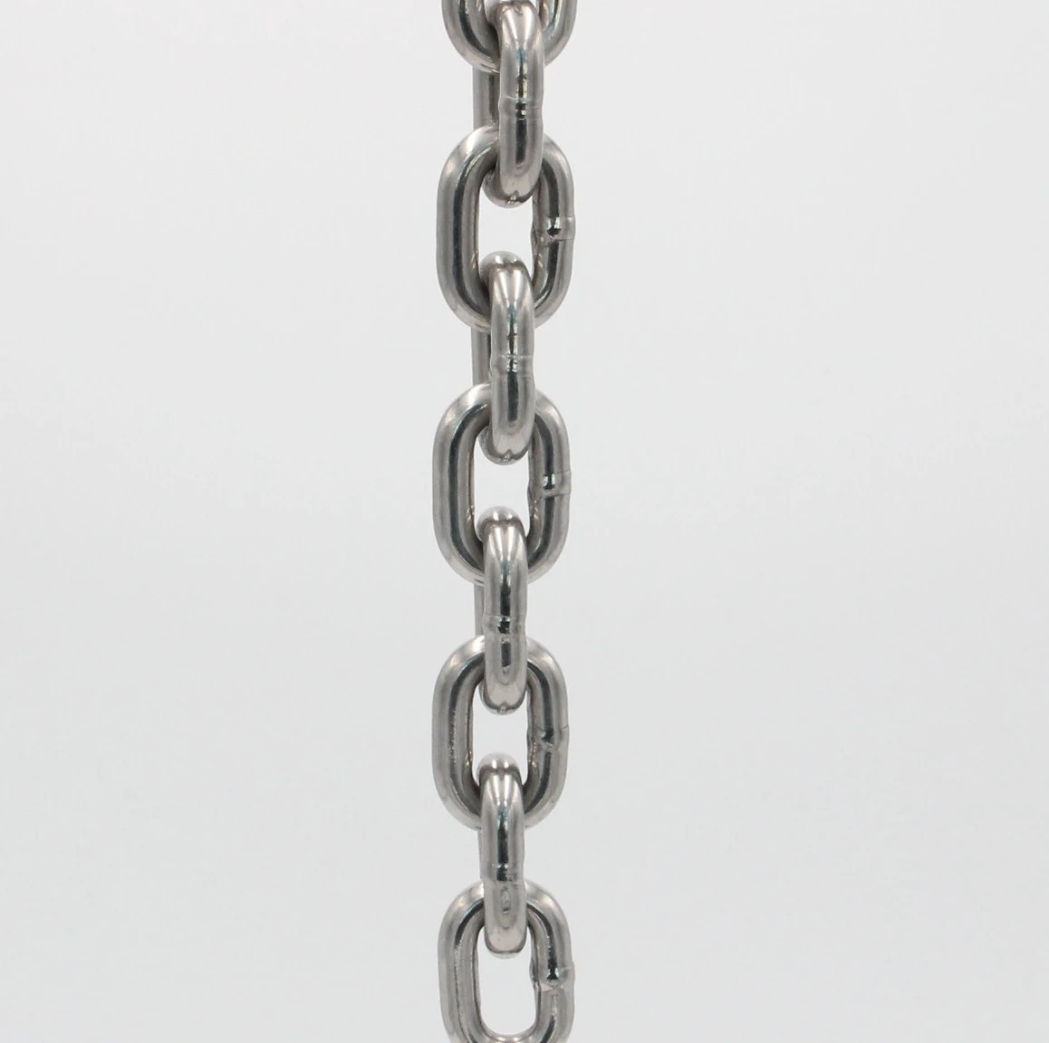 SS316 Bright Polished Welded Short Link Stainless Steel Chain