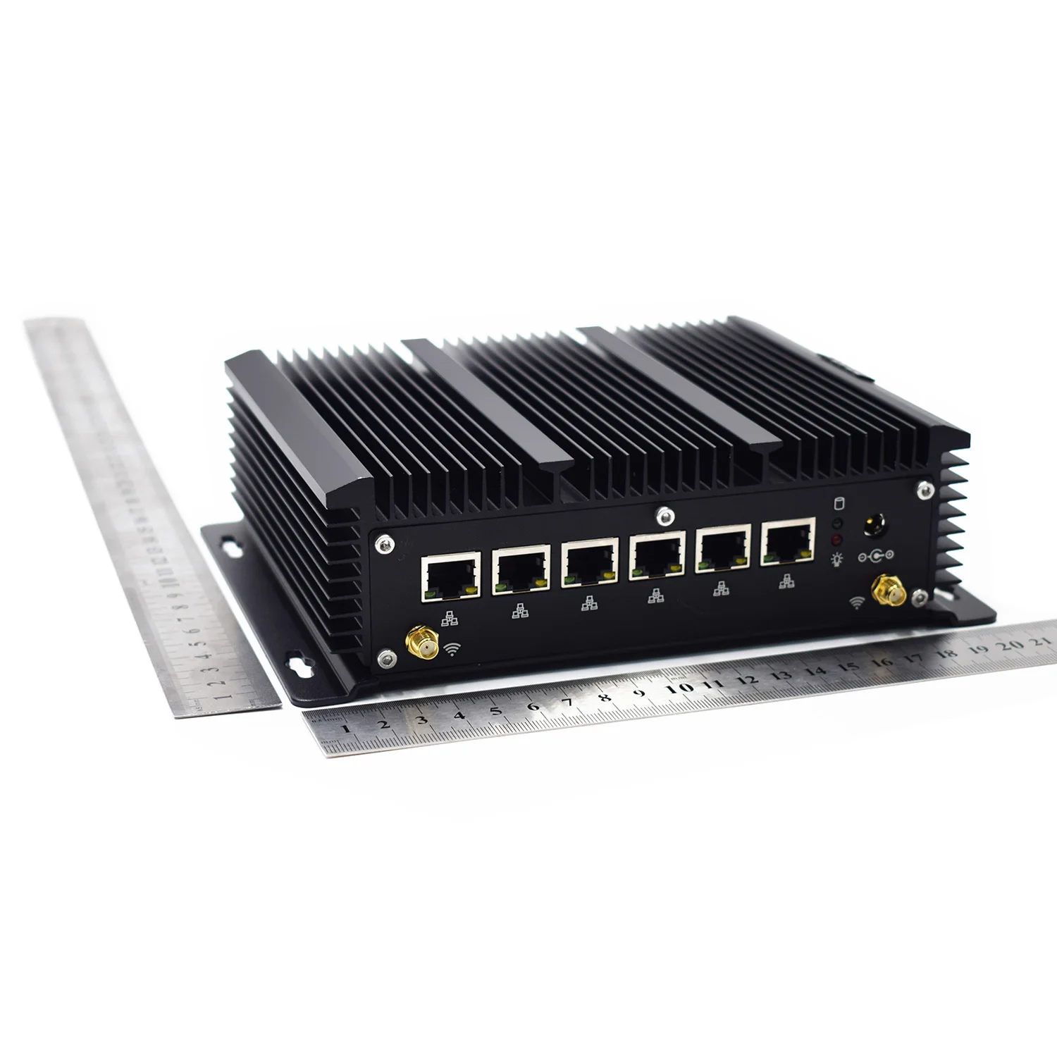 Pfsense Firewall Fanless Industrial Router Mini PC Core I5