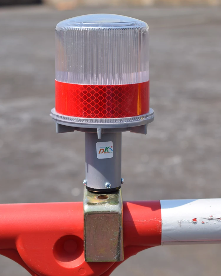 Solar Smart Warning Led Barrier Traffic Cone Beacon Blinker Light - Buy ...