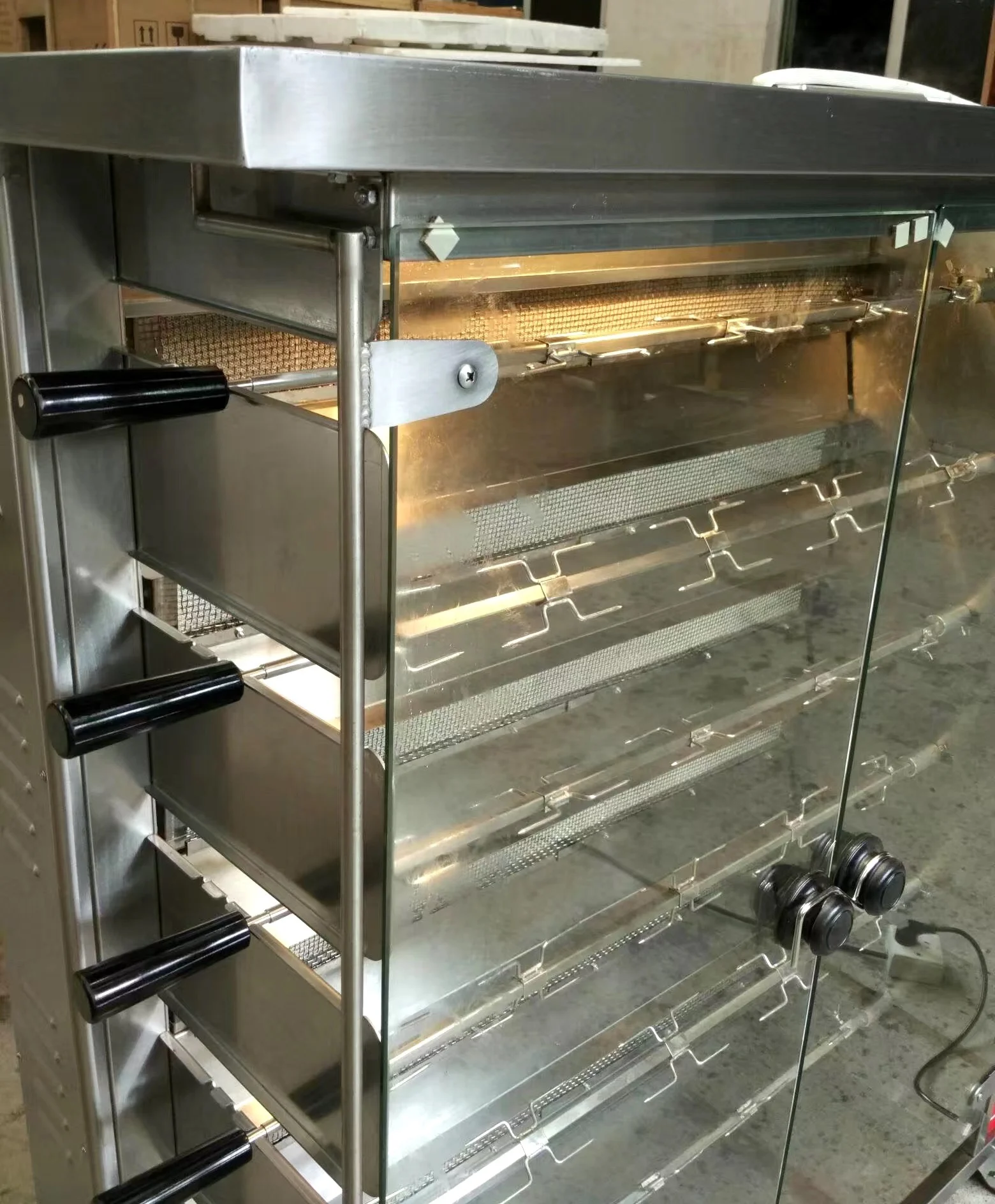 2022 Commercial Stainless Steel Gas Electric Rotary Chicken Oven Roast ...