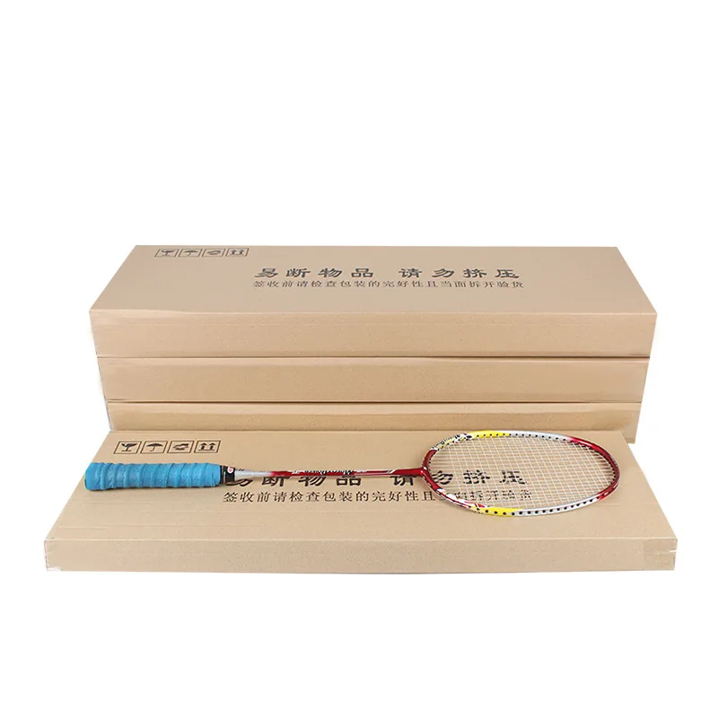 High Quality Strong Shipping Box with Logo for Badminton Racket