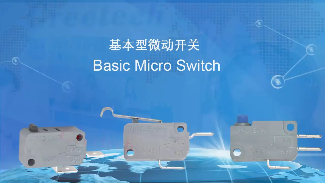 Zing Ear G5t Enec 16a 4a 125 250vac Snap Action Quick Connect Microswitch Timer Switch - Buy ...