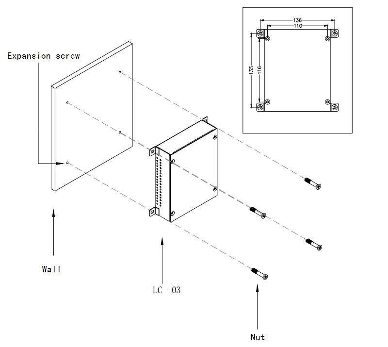 Kntech Emergency Lift Intercom Elevator Telephone Lift Car Intercom ...