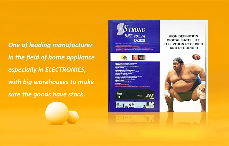 New Hot Selling Strong Srt 4922a S2x Dvb T2 S2 Satellite Tv Receiver ...