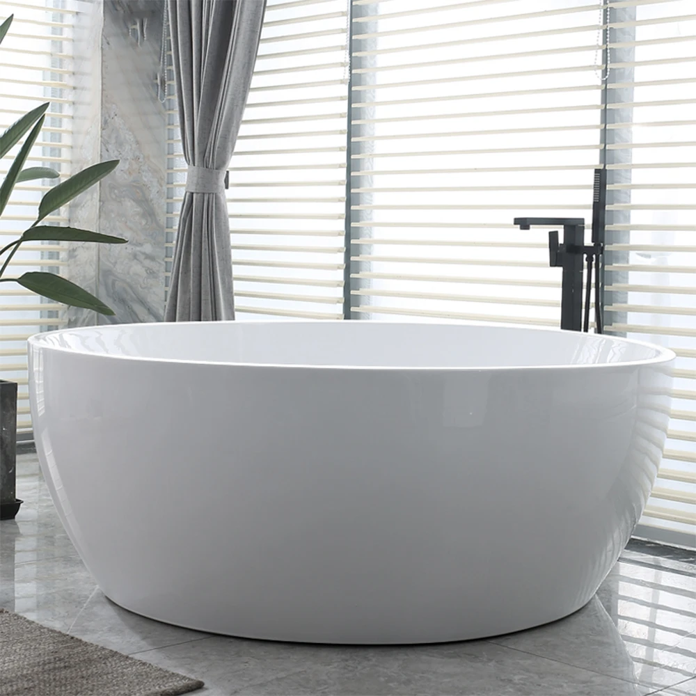 Hot Sale 2 Person Round Acrylic Bathtub,Freestanding Hot Tub - Buy ...