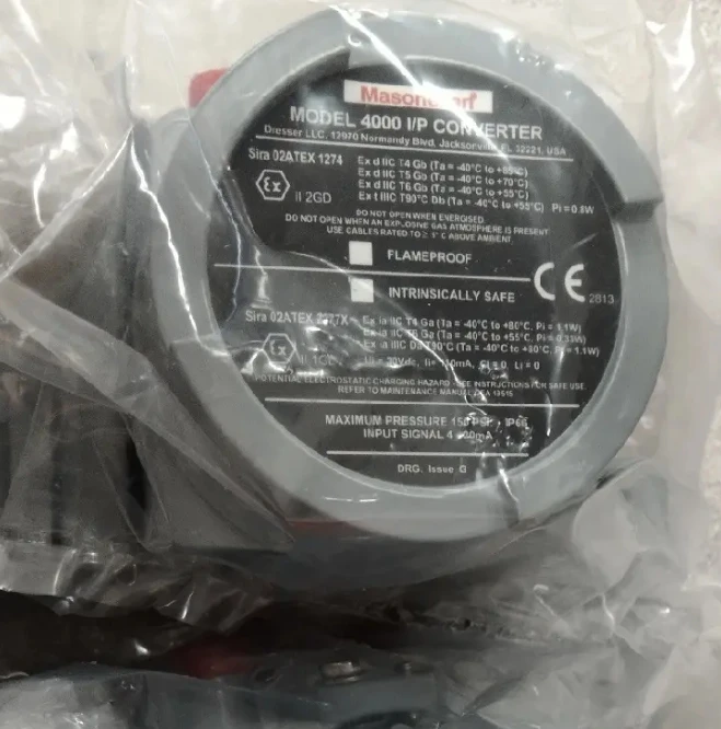 MASONEILAN DRESSER 4700E MODEL CORROSION RESISTANT POSITIONER