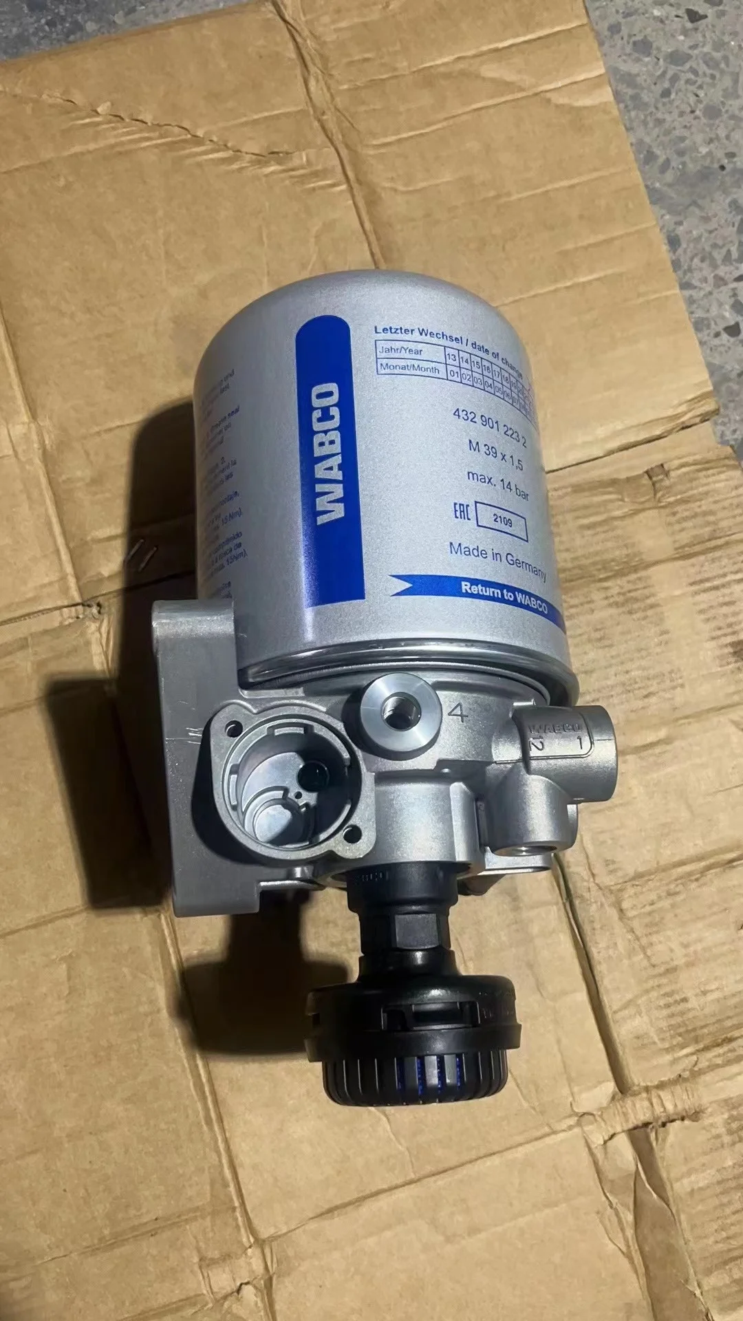 Wabco 4324250070 Electr.controlled Air Dryer Kamaz 5490 54901 6580 V ...