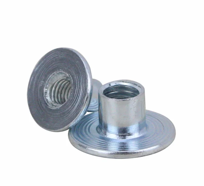 M4 M5 M6 M8 M10 Zinc Plated Flat Head Threaded Barrel Nut T Welded Nuts ...