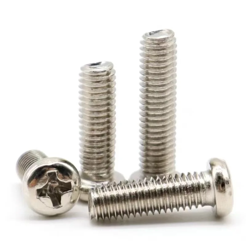Din 7985 Phillips Round Head Precision Bolts Machine Screws For ...
