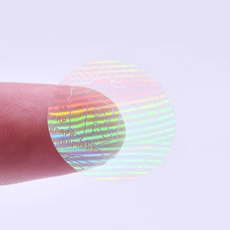 Custom Transparent Hologram Stickers for Brand Protection