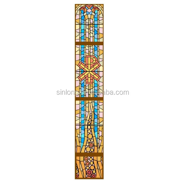 Stained Glass Patterns - Religious Designs for Church Windows
