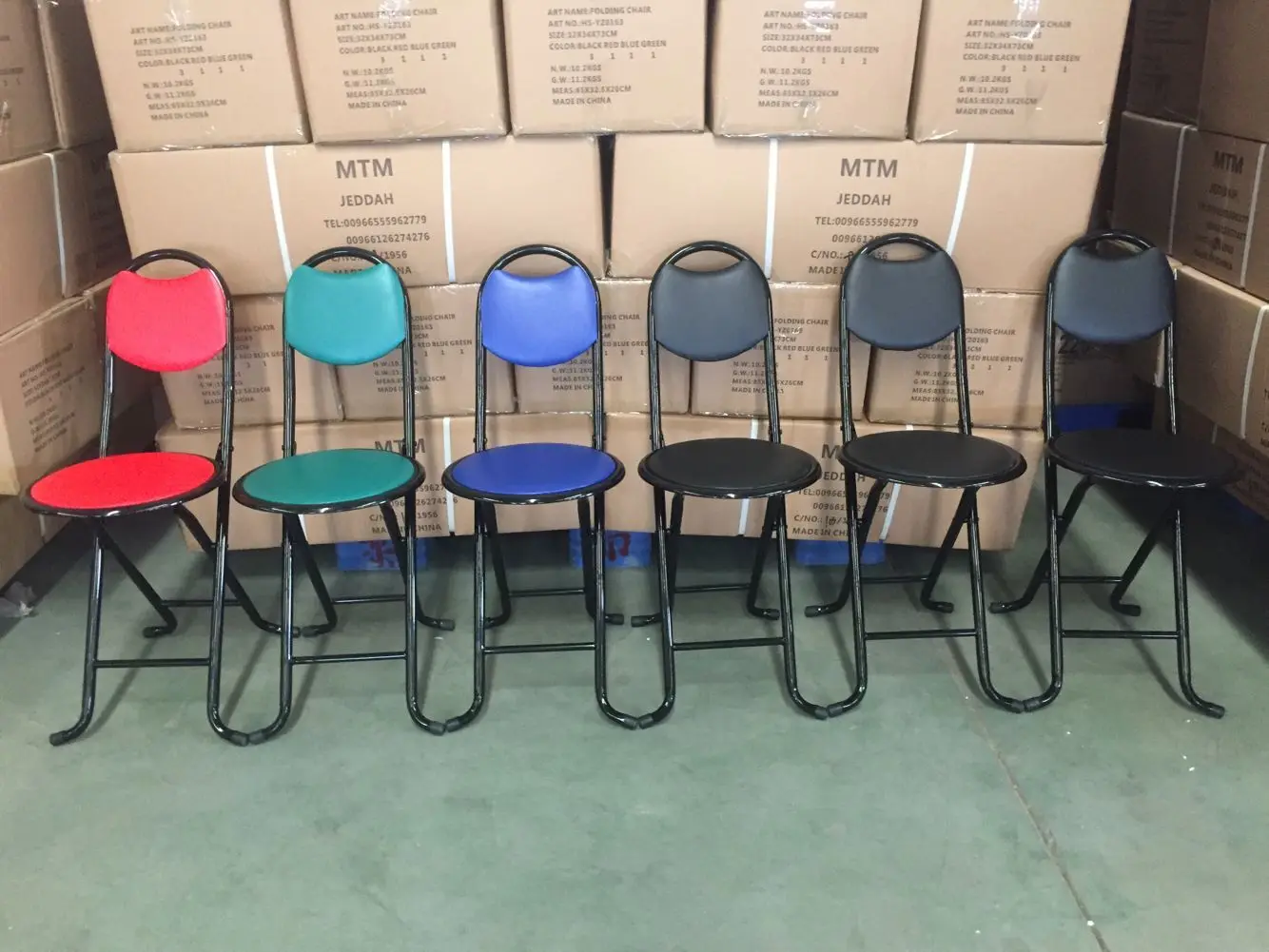 METAL FOLDING CHAIR MUSLIM CHAIR for PRAYERS - Durable & Comfortable