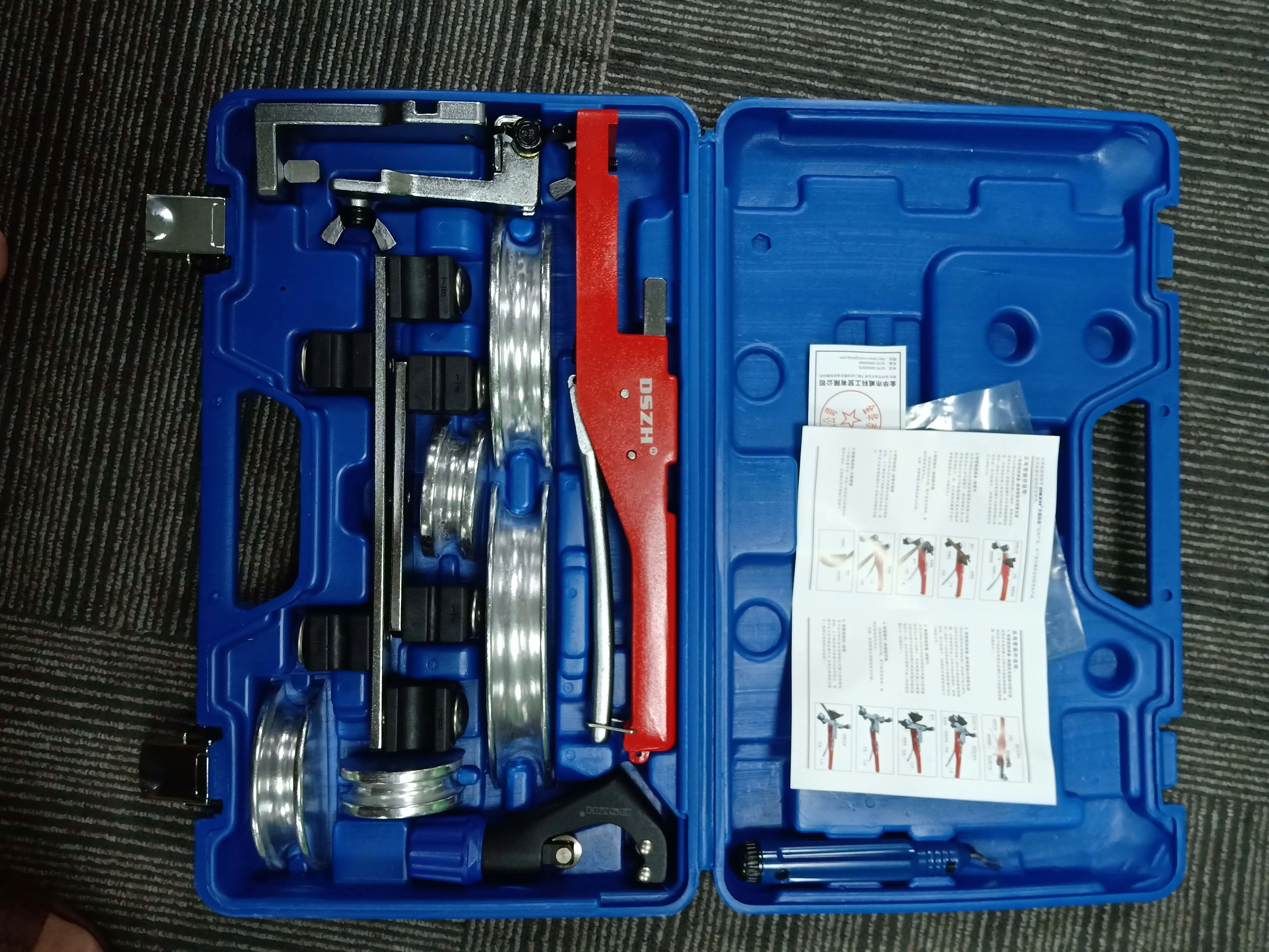 Ct-999r 90 Degree Multi Bender Kit For Soft Copper Manual Pipe Bender ...