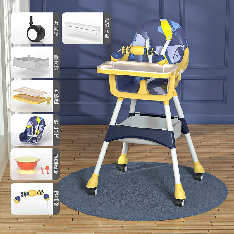 Portable Front Tray Feeding Baby High Chair for Feeding Highchair Baby ...
