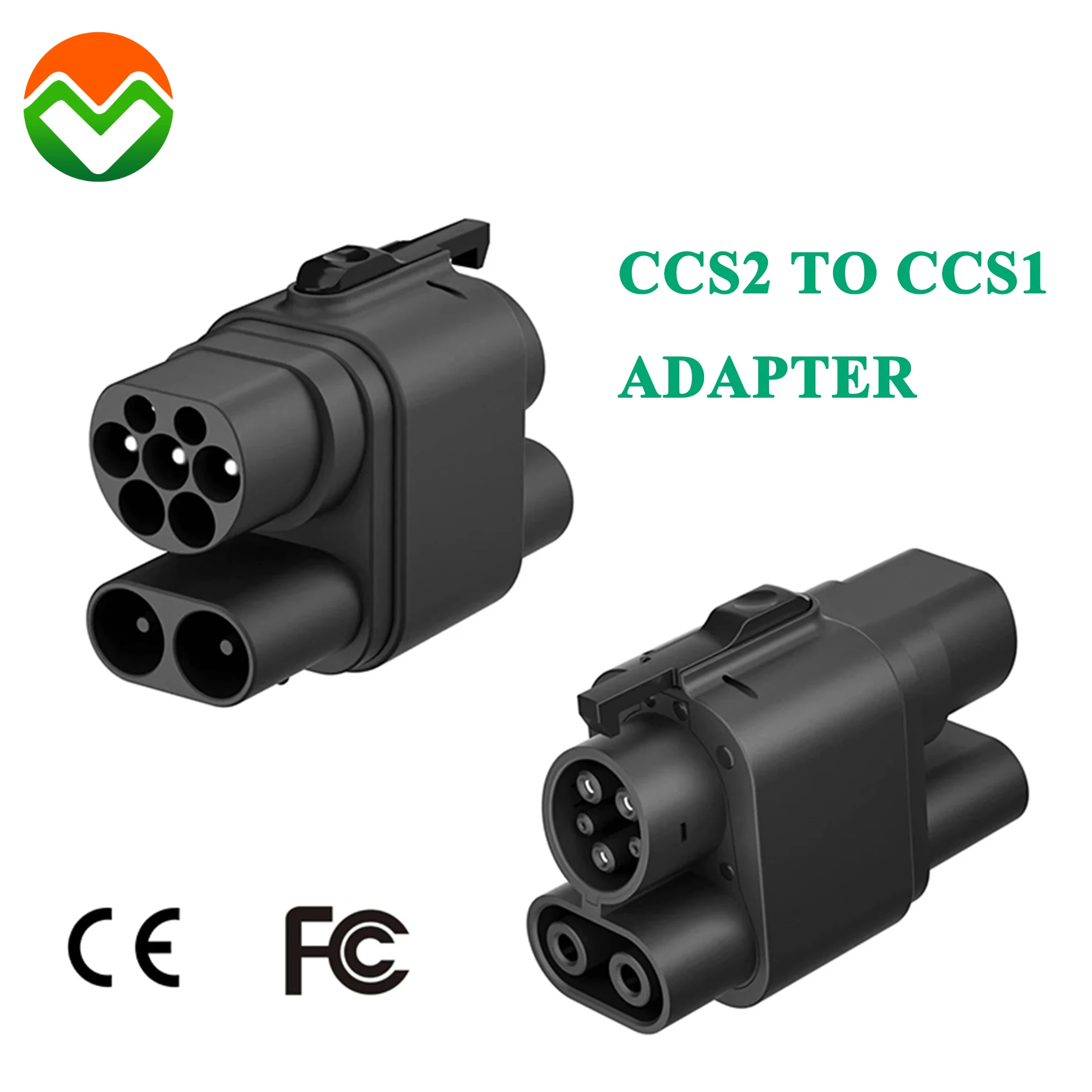 Factory Direct 200kw Dc Charging Adapter Ccs2 To Ccs1 Ev Connector Fast ...