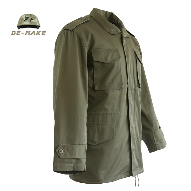 Olive Green M65 Jacket - Durable, Warm, and Versatile