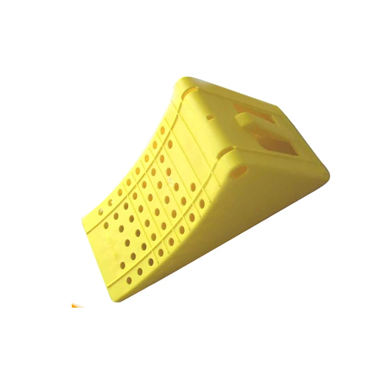 Yellow Plastic Wheel Chock - Buy Wheel Chock Block,Rubber Wheel Chock ...