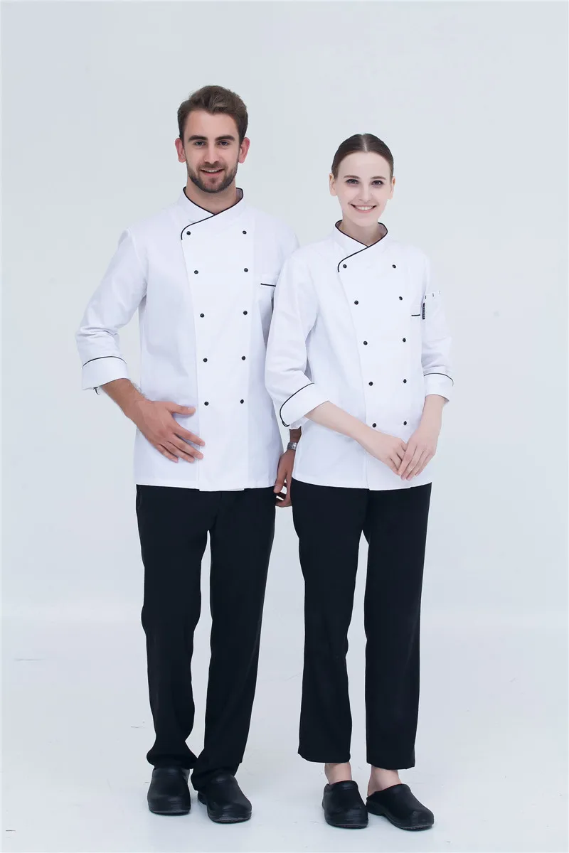 Restaurant And Bar Work Suit Chef Cooking Uniform - Buy Cooking Uniform ...