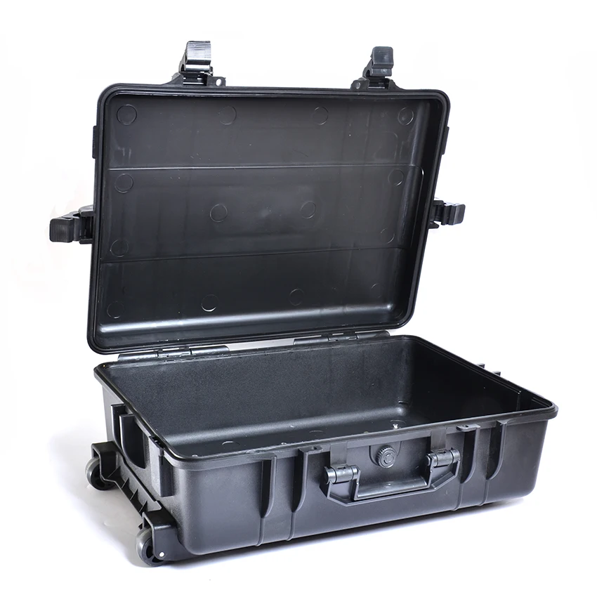 Waterproof IP67 Plastic Large Protective Case Hard Trolley Wheels ...