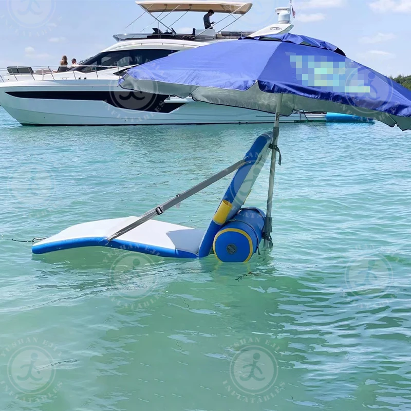 Float Lounge Water Party Water Hammock Stand For Swimming Pool ...