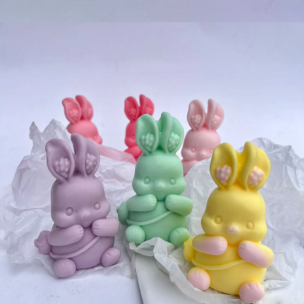 Cartoon Children's Animal Soap Bath Hand Cleansing Handmade Rabbit Soap ...