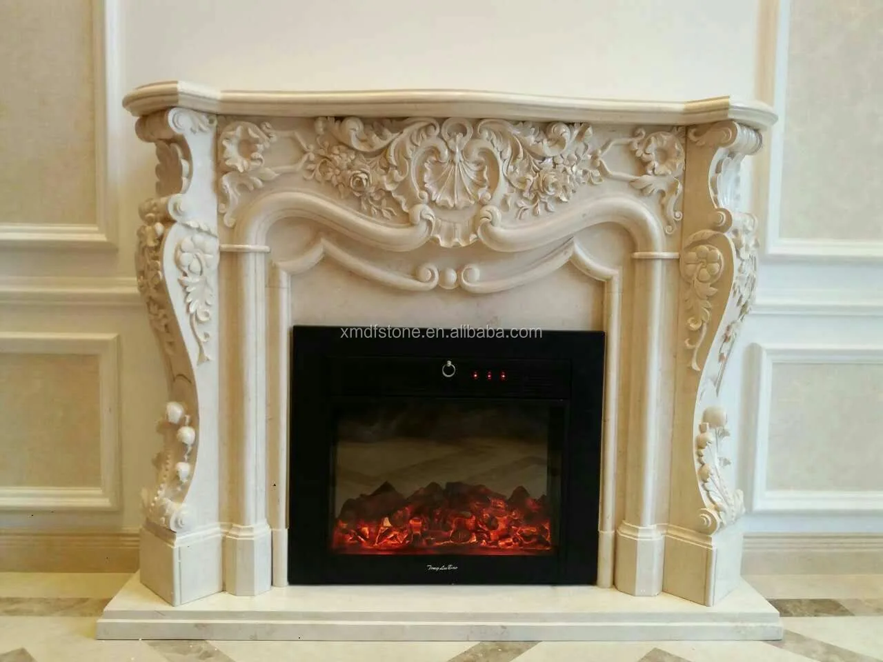 Natural Stone Carving Fireplace Marble Fireplace Molds