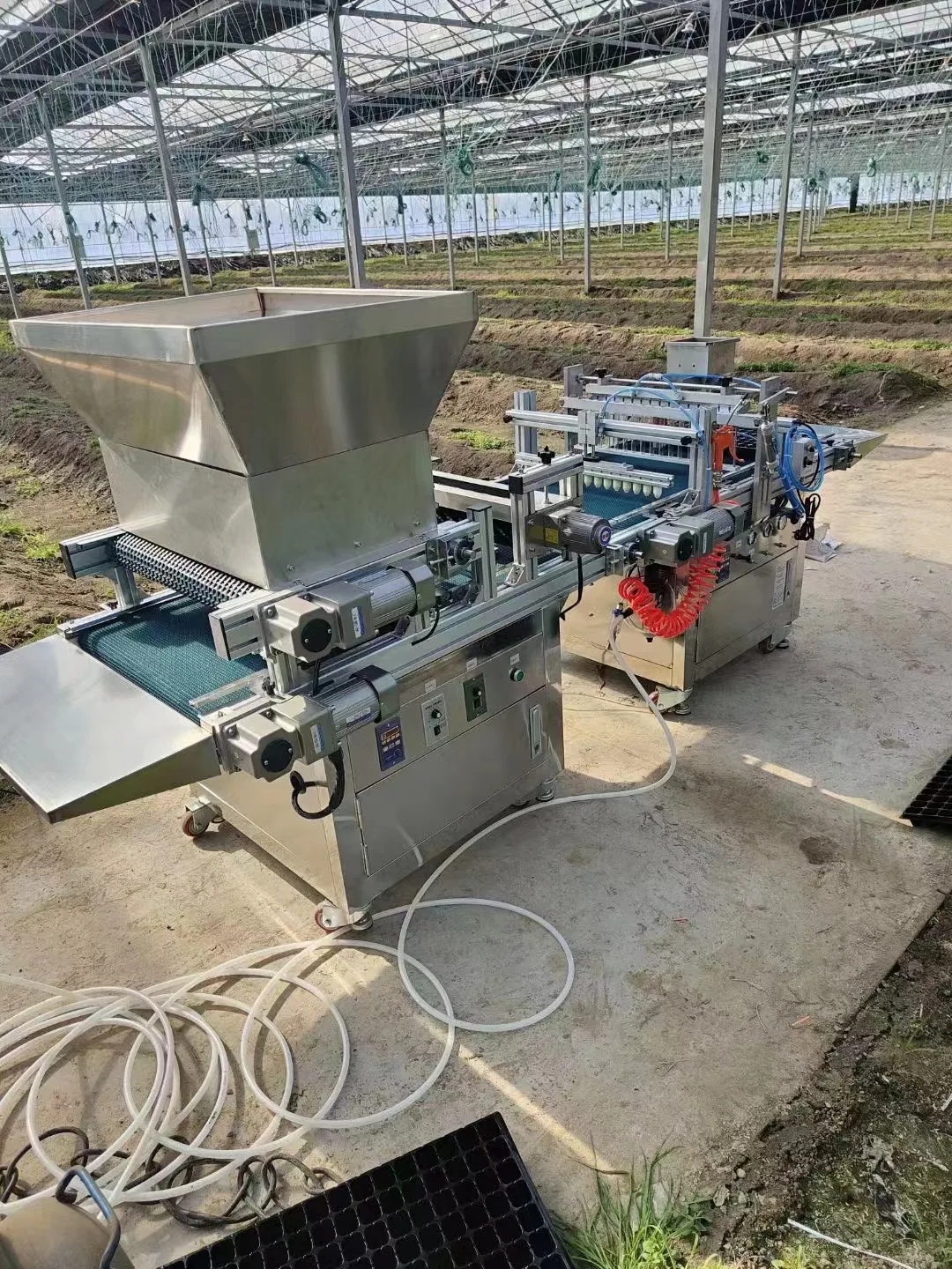 Automatic Seeds Sowing Machine for Seedling Plug Tray Seeder