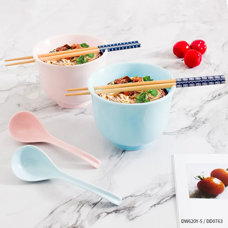 Custom Porcelain Cereal Bowls - Perfect for Ramen Noodles
